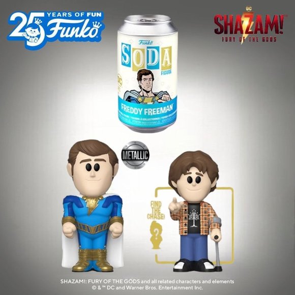 Funko | Toys | Funko Vinyl Soda Dc Shazam Freddy Freeman | Poshmark
